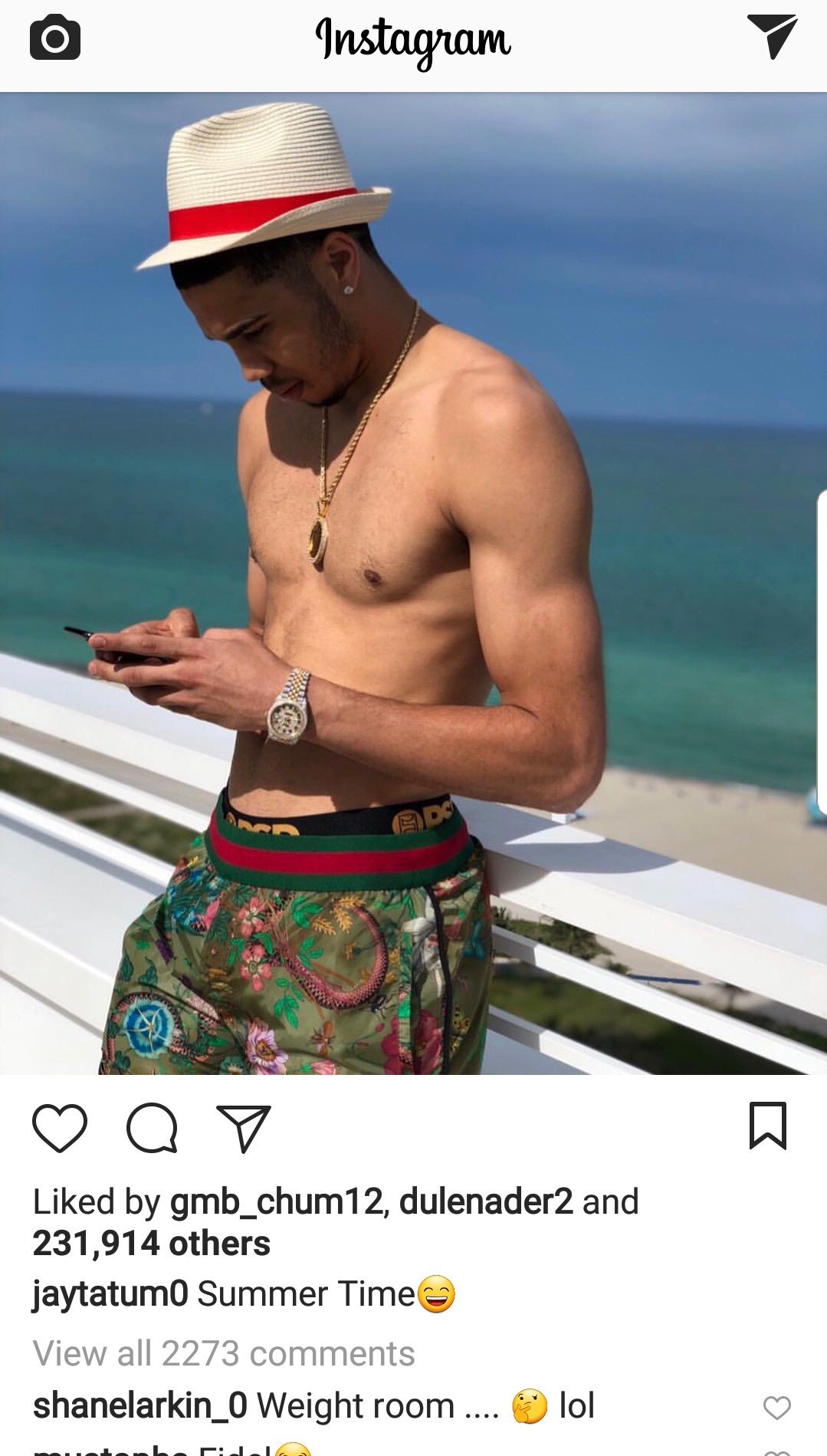 Shane Larkin Instagram