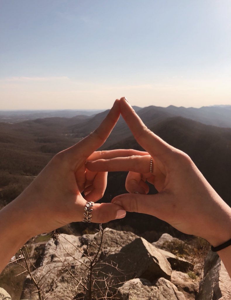 Alpha Gamma Delta Hand Sign