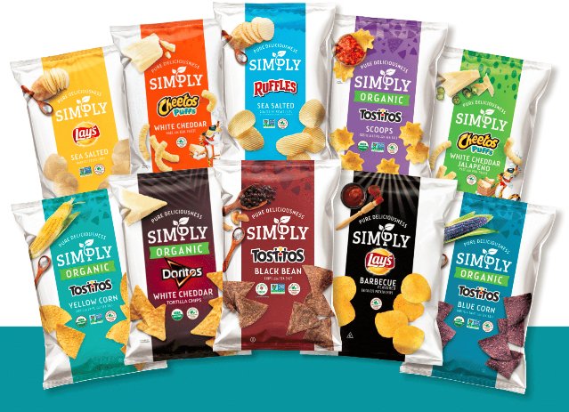 Frito Lay Organic Frito Lay Variety Pack Chips, 30 Pk. Sam's Club