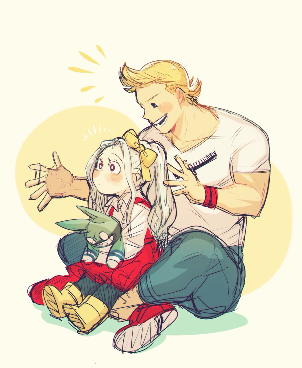 「Wanted to draw another Mirio, also wante」|blacklimesのイラスト