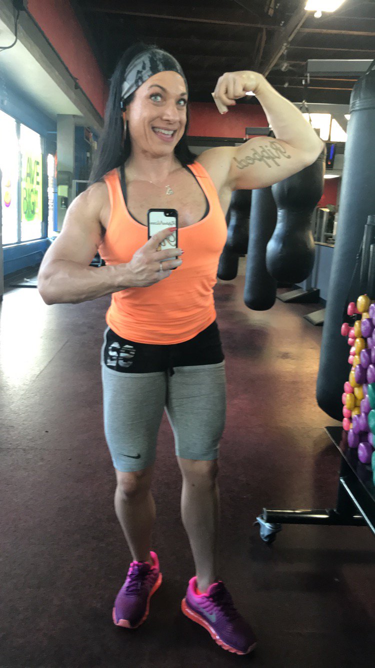 TW Pornstars - Ripped Vixen. Twitter. Training chest, shoulders and hopefully there’s time for ...