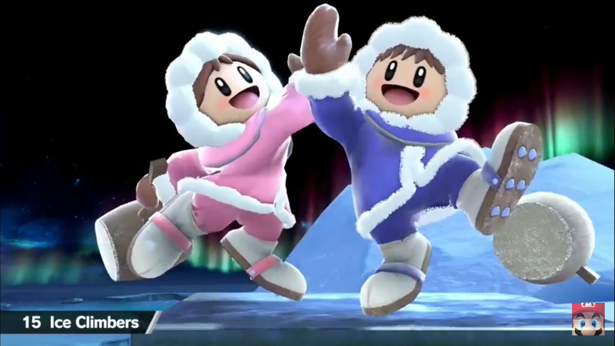 Super Smash Bros Wii U Ice Climbers