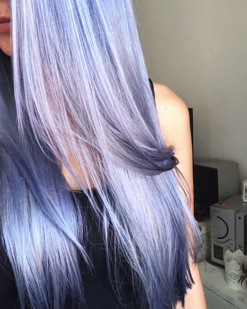 Periwinkle Ombre Hair