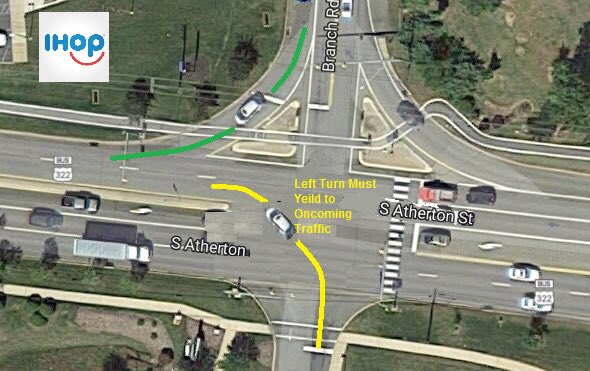 Left Turn Yield On Green Sign