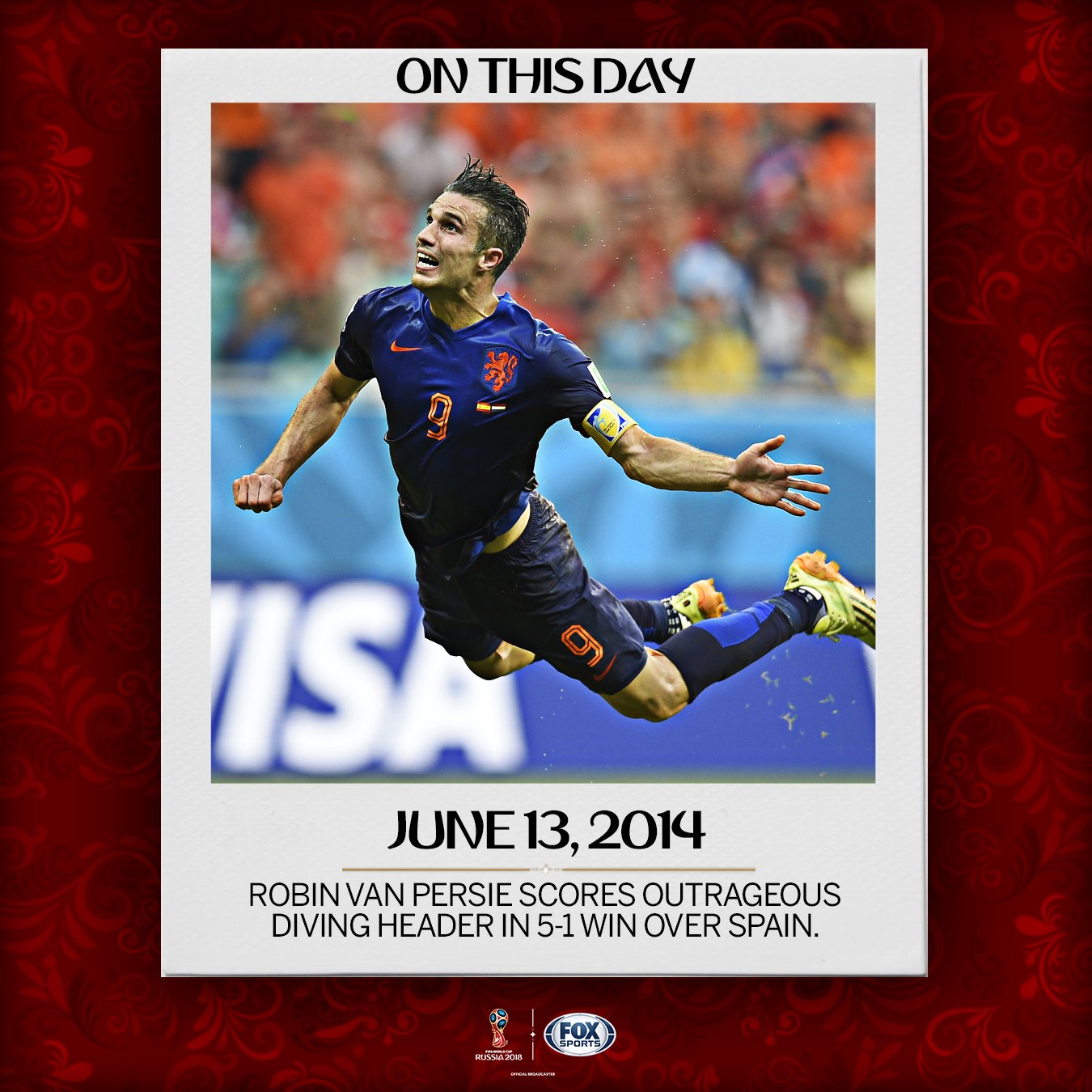 Flying Dutchman Van Persie