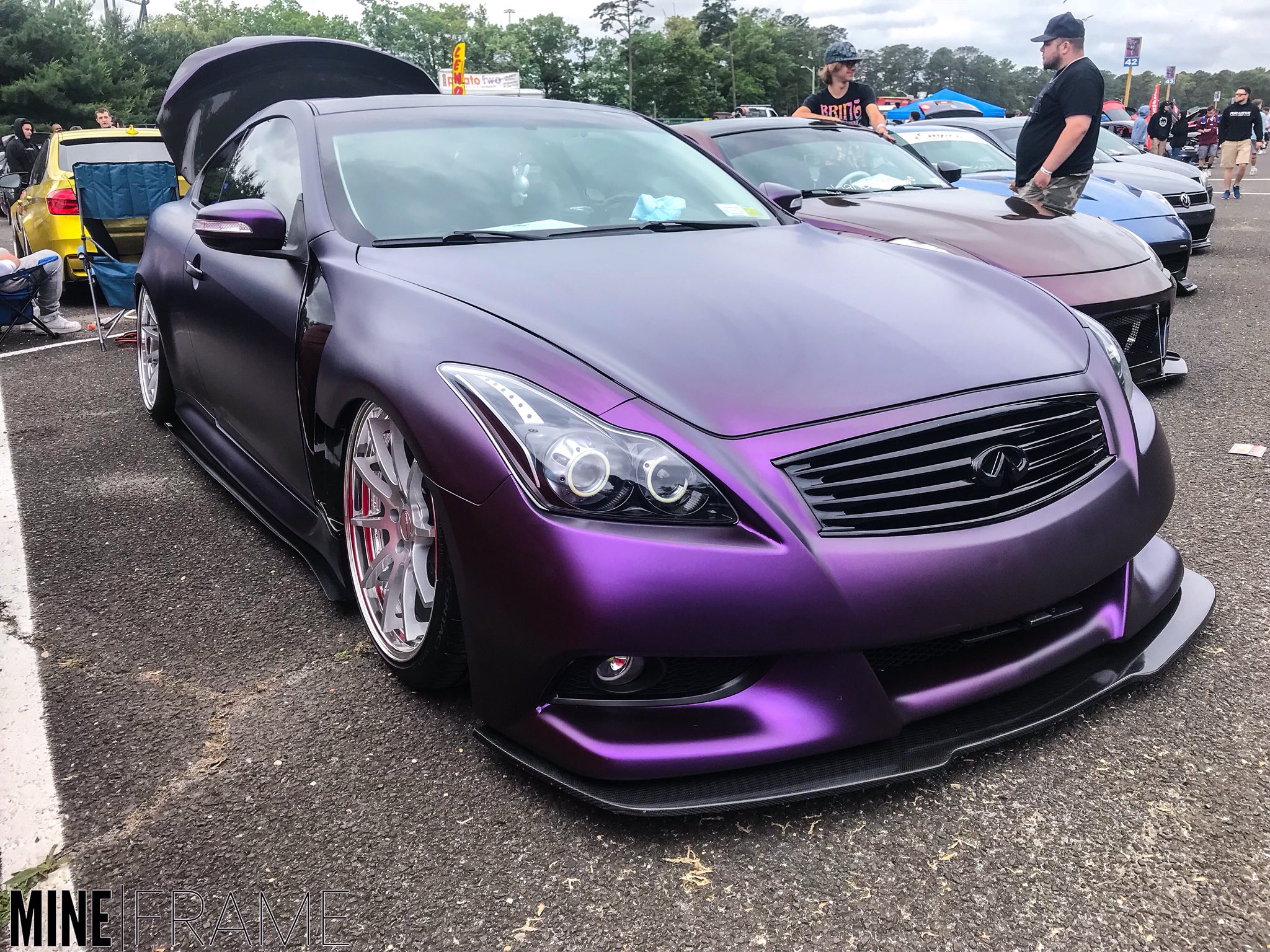Bagged G37 Coupe