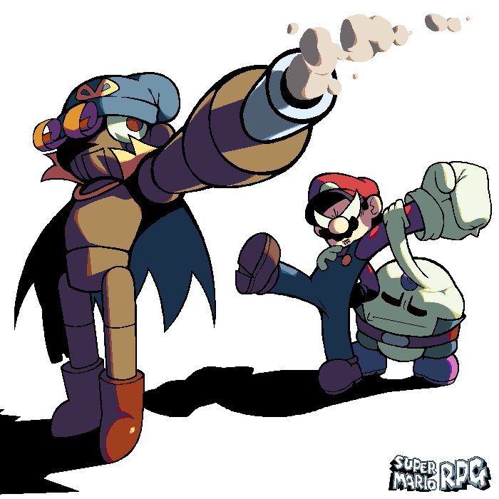 「#SuperMarioRPG I love asshole mario 」|bacon (Certified "Big Artist")のイラスト