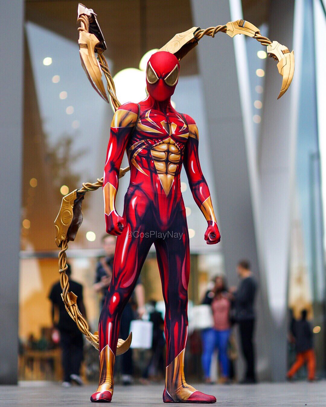 Iron Spider Armor Cosplay Avenger Spiderman Iron Spider Armor Cosplay