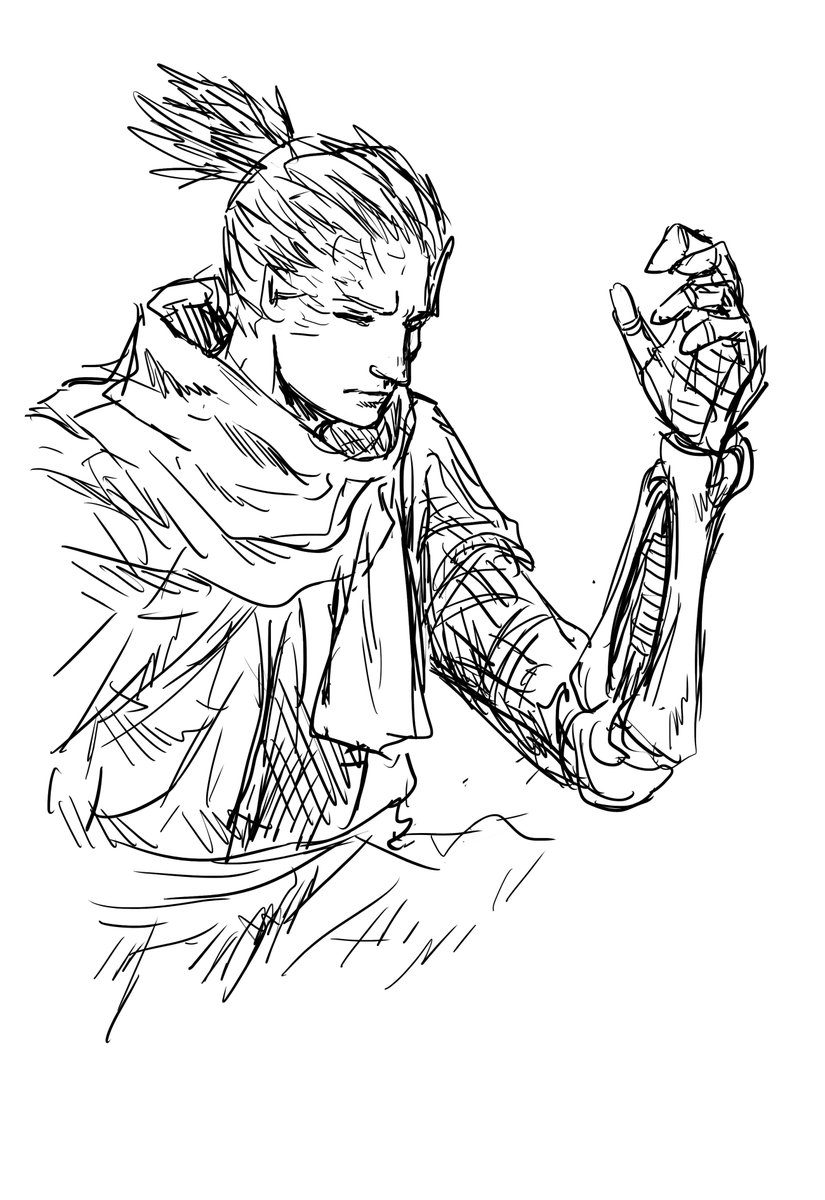 Dark Souls Simple Drawing