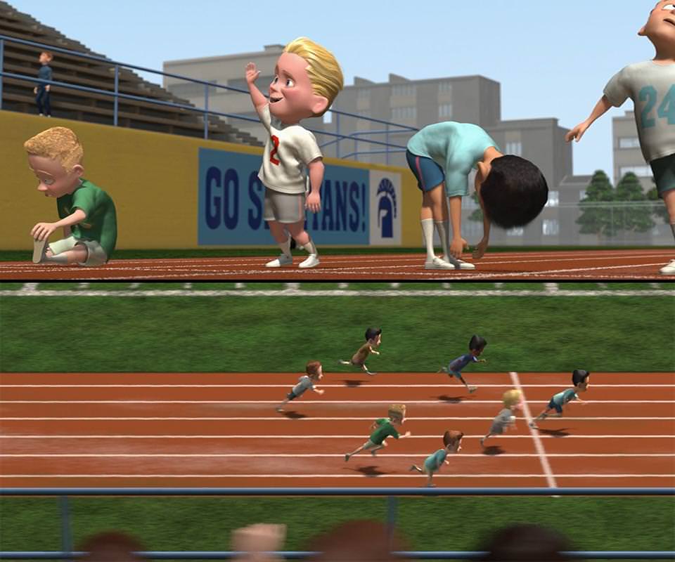 Incredibles Dash Track