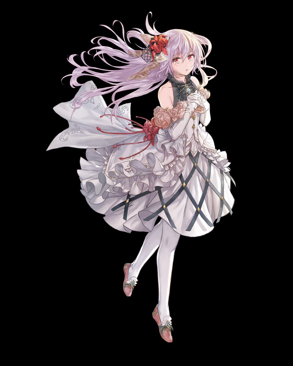 Flower language in wedding costumes : r/Kings_Raid