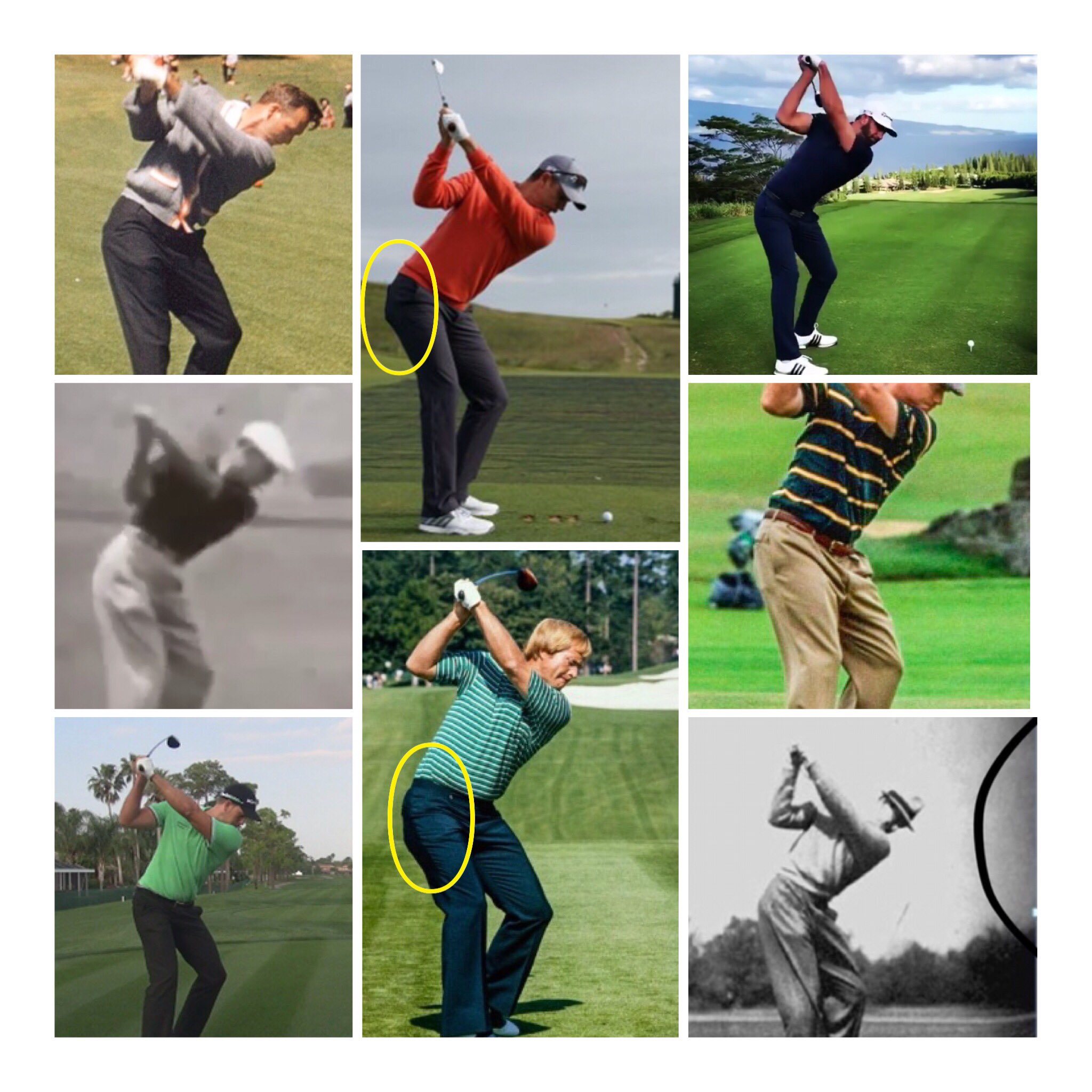 Right Hip In Golf Backswing