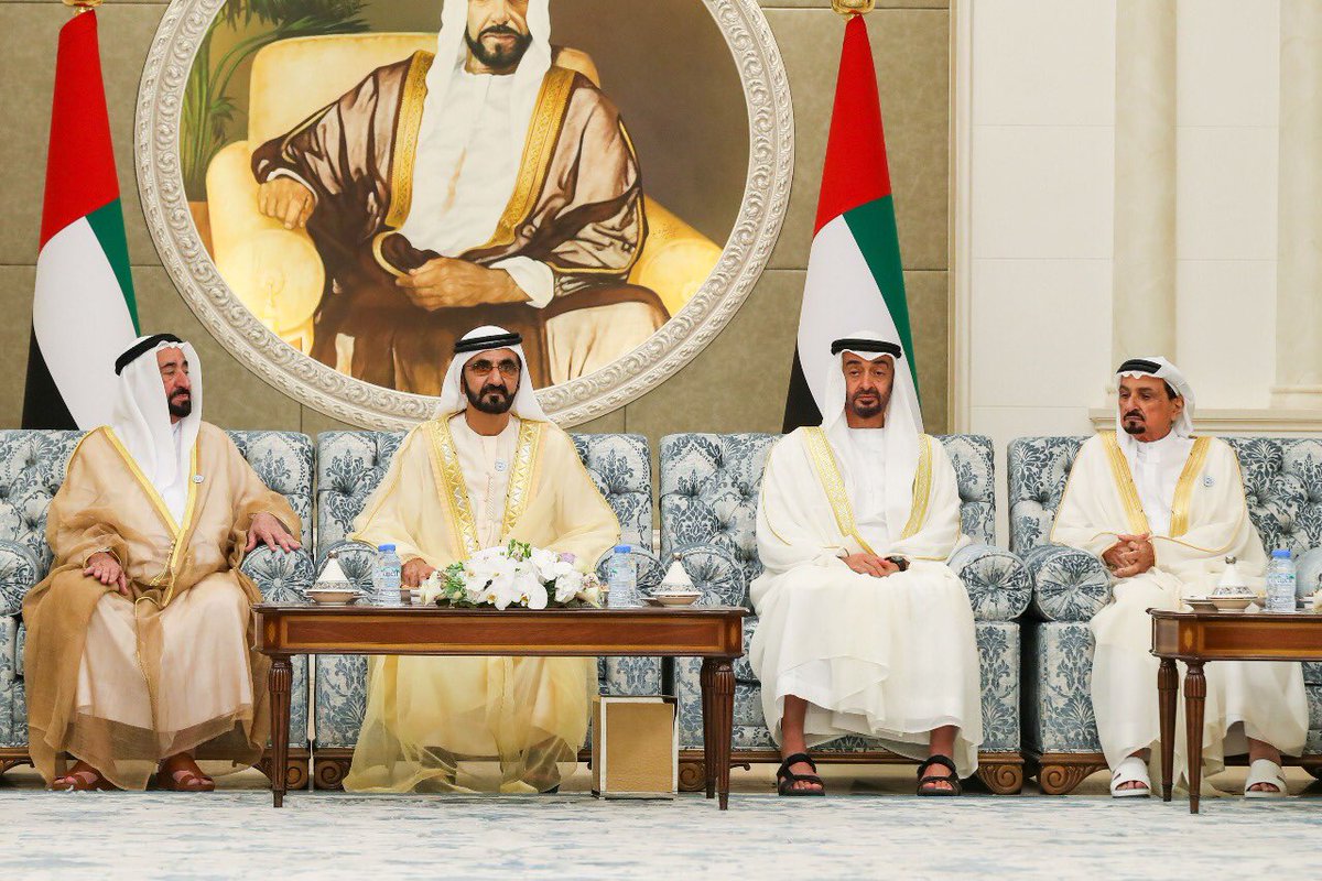 receive Rulers of the Emirates, Crown Princes and Deputy Rulers, on the ...