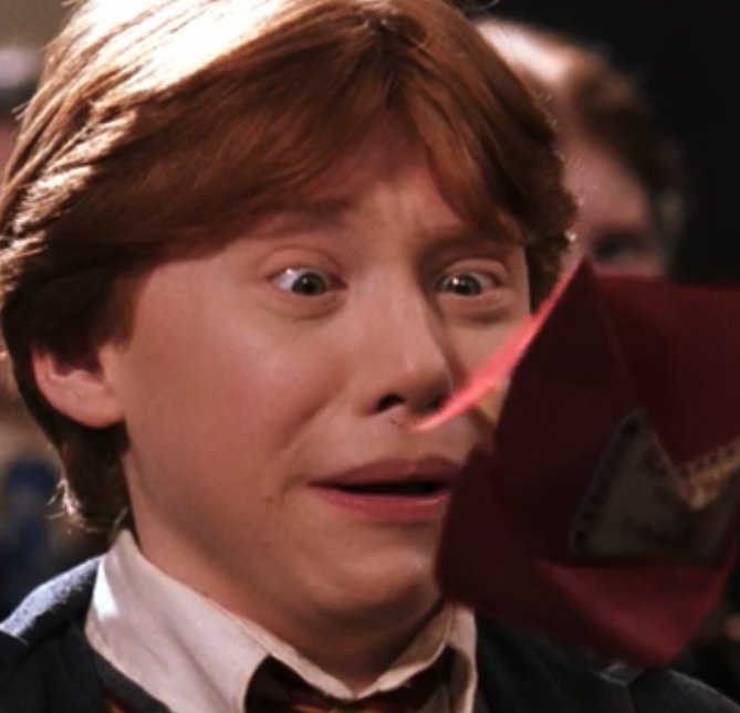 Ron Weasley Scared Face