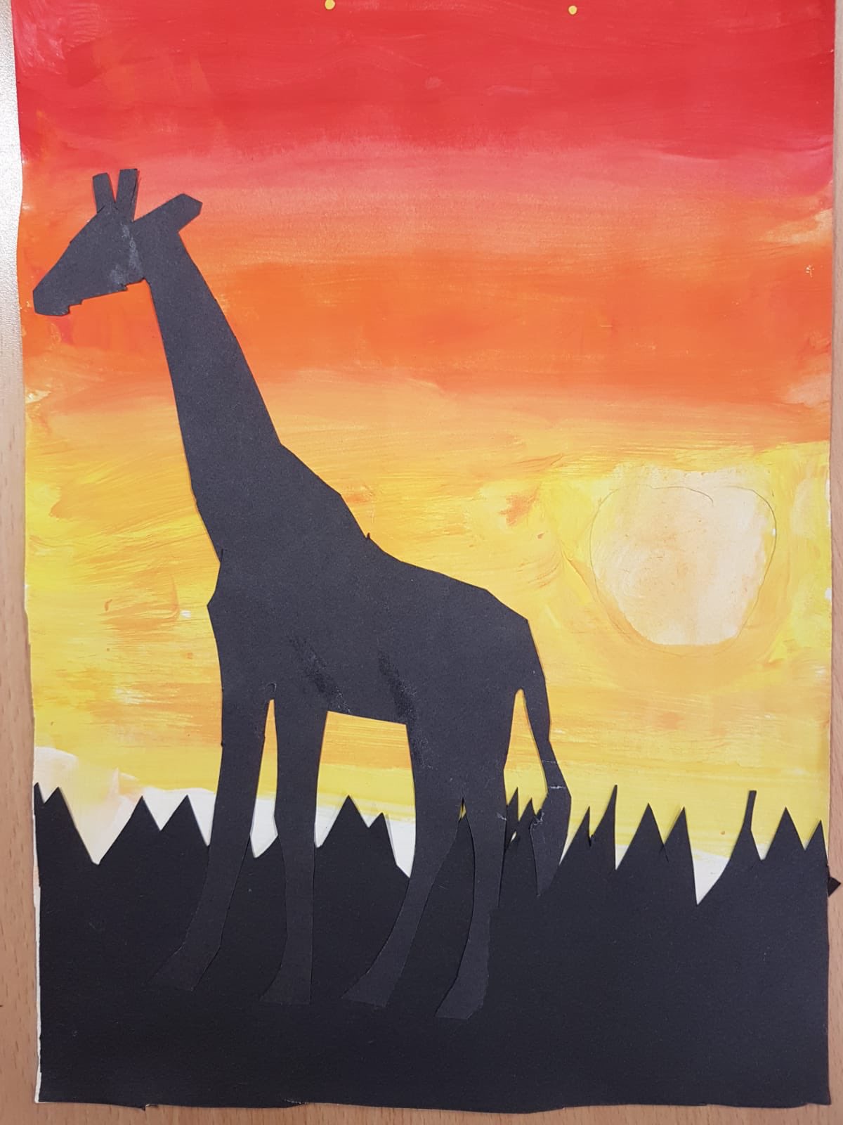 Parkhill Primary on Twitter: "More colourful African art from P2/3 in ...