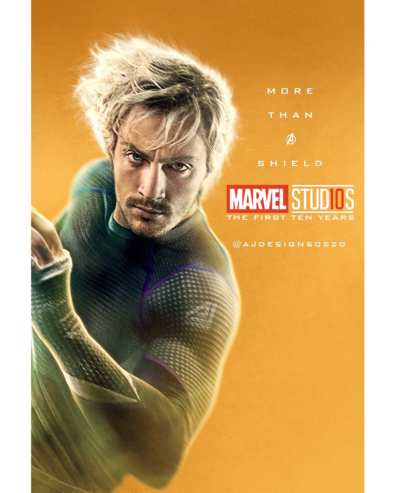 Quicksilver Avengers Poster