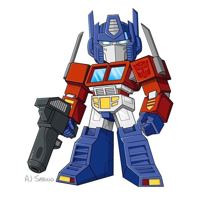 Chibi Megatron Prime
