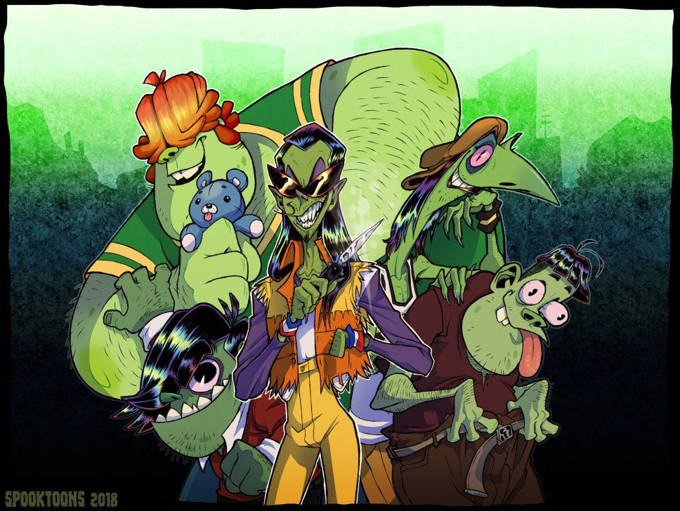 Powerpuff Girls The Gangreen Gang