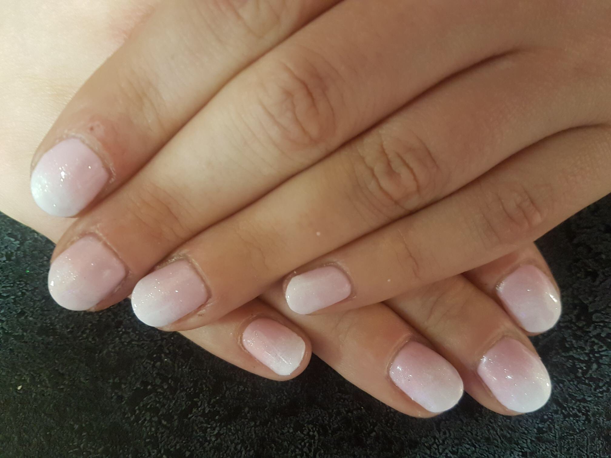 Shellac French Manicure