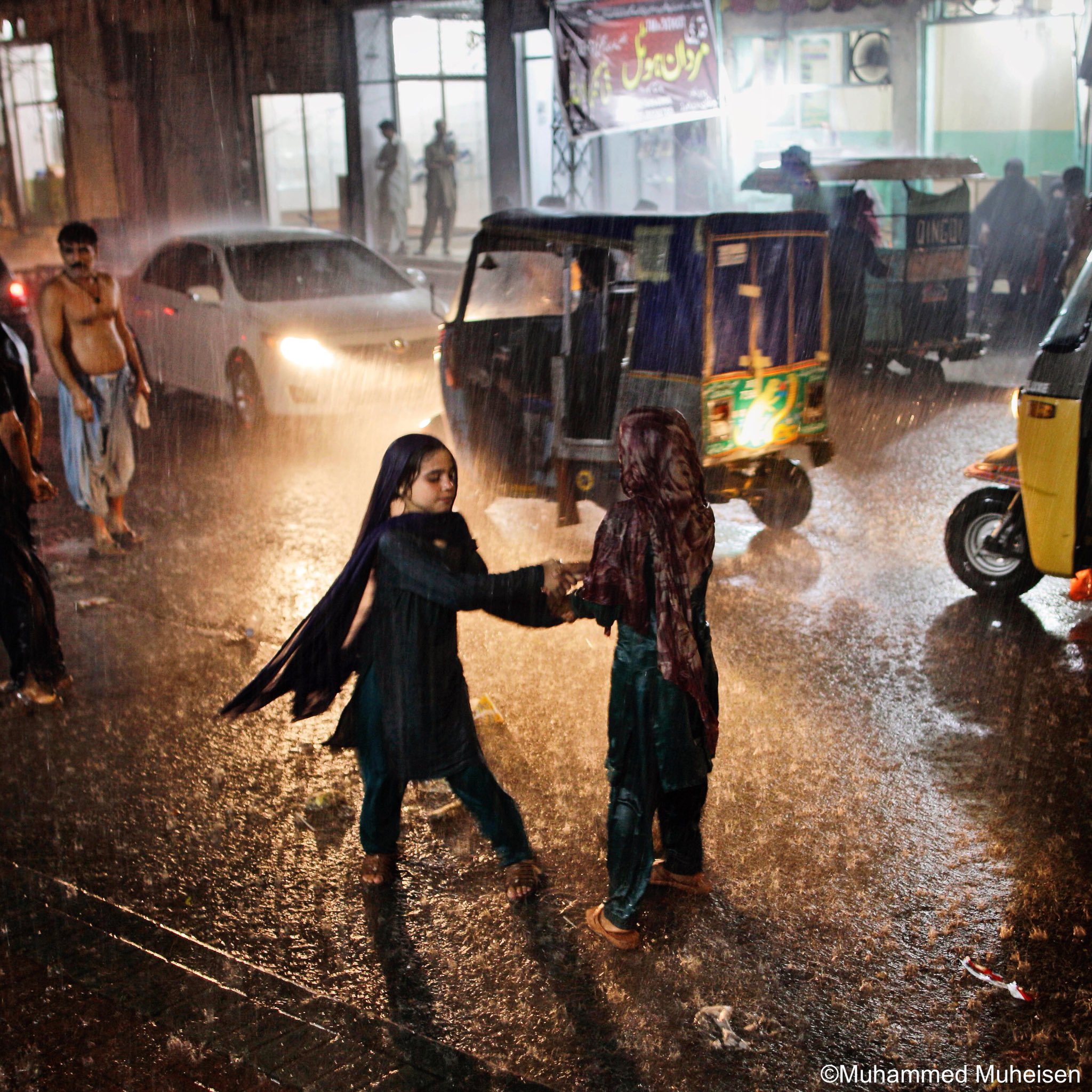 Pakistani Girls Rain