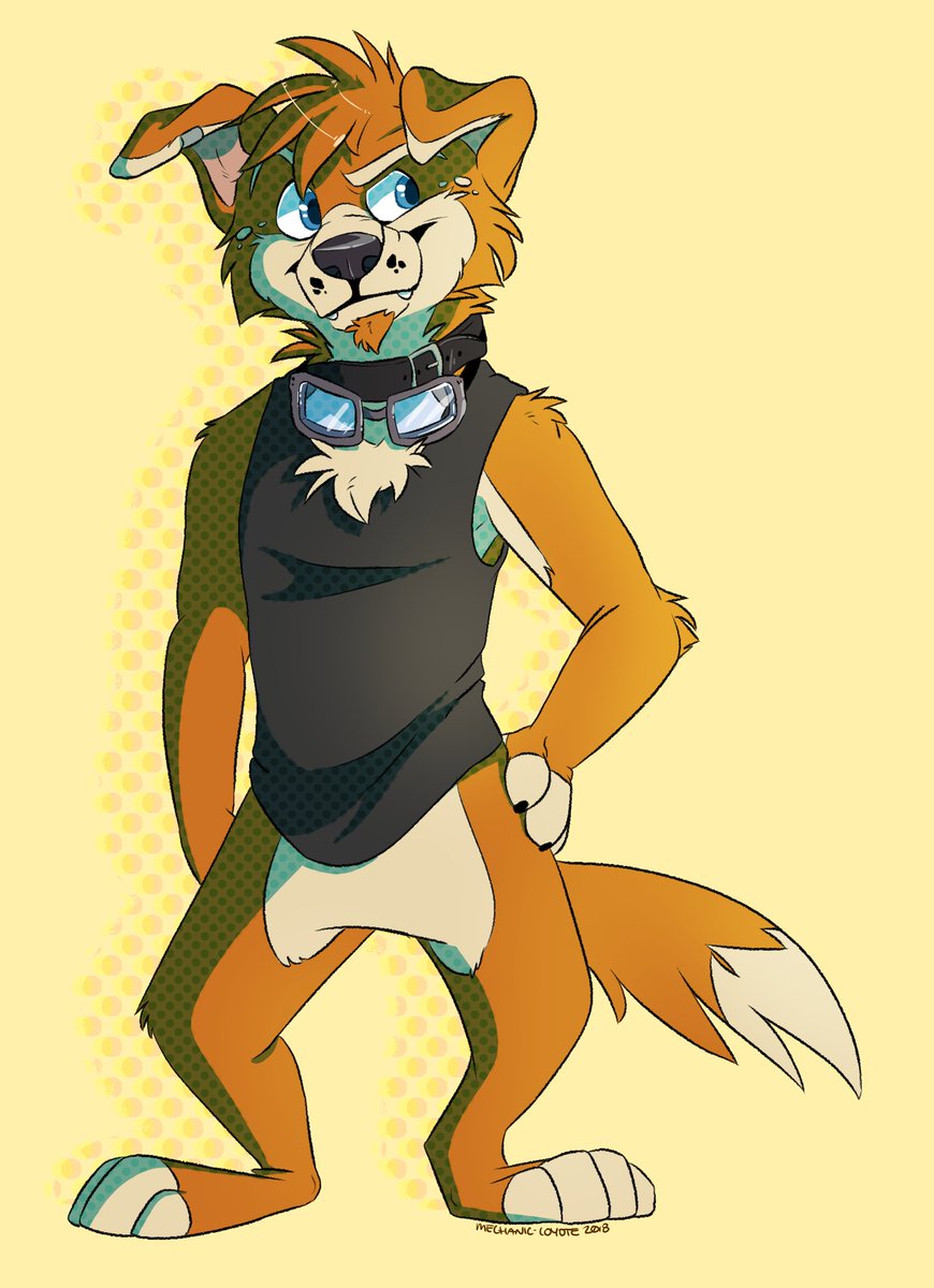 "Challenge Accepted!" by mechanic_coyote : r/furry