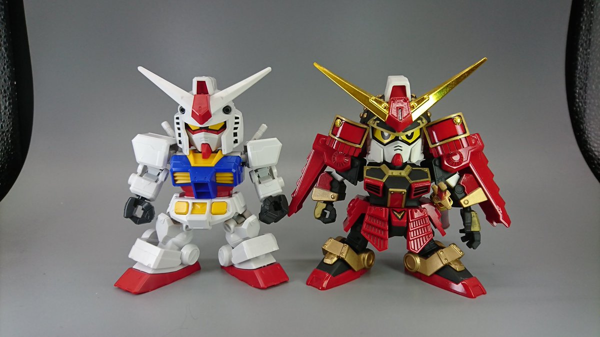 しもん on Twitter: "SDガンダム クロスシルエット ガンダム 作りました！ 通常版とセット版 ずっとアナウンスされてましたが、パーツ分けがすごいですね キット自体も組みやすいです ...