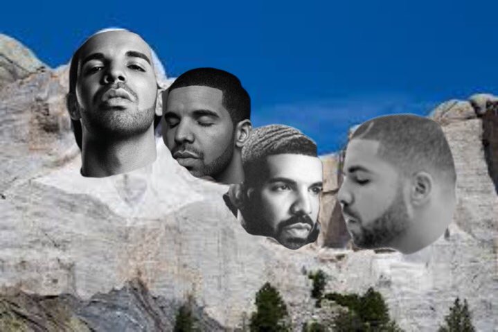 When Drake said “My Mount Rushmore is me with 4 different expressions ...
