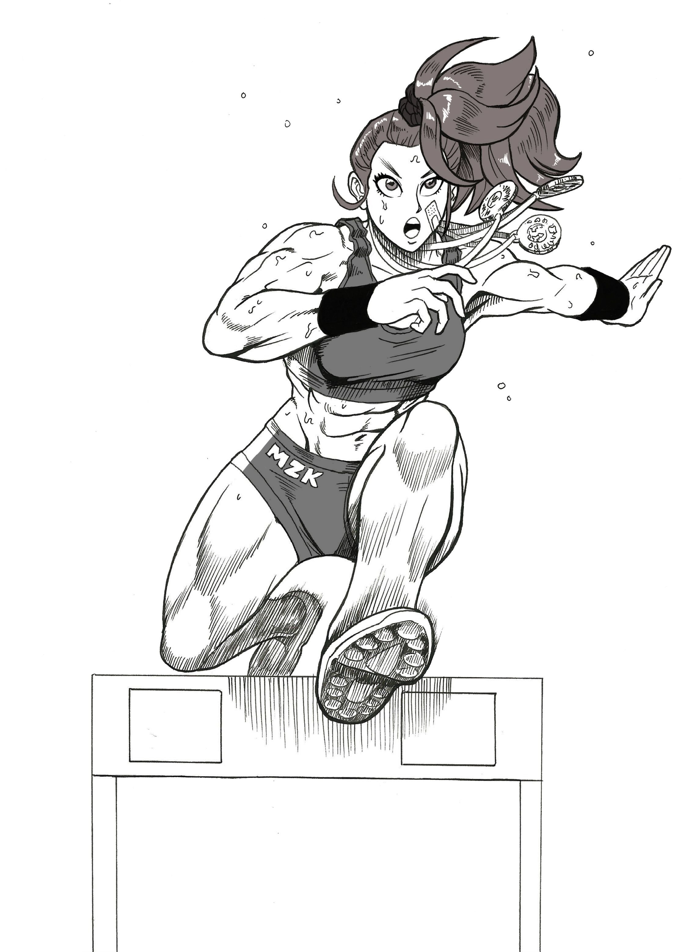 Leona Heidern On Twitter Captain Mizuki『主将ミズキ』discus Throw By Garth2the2ndpwr Original Post