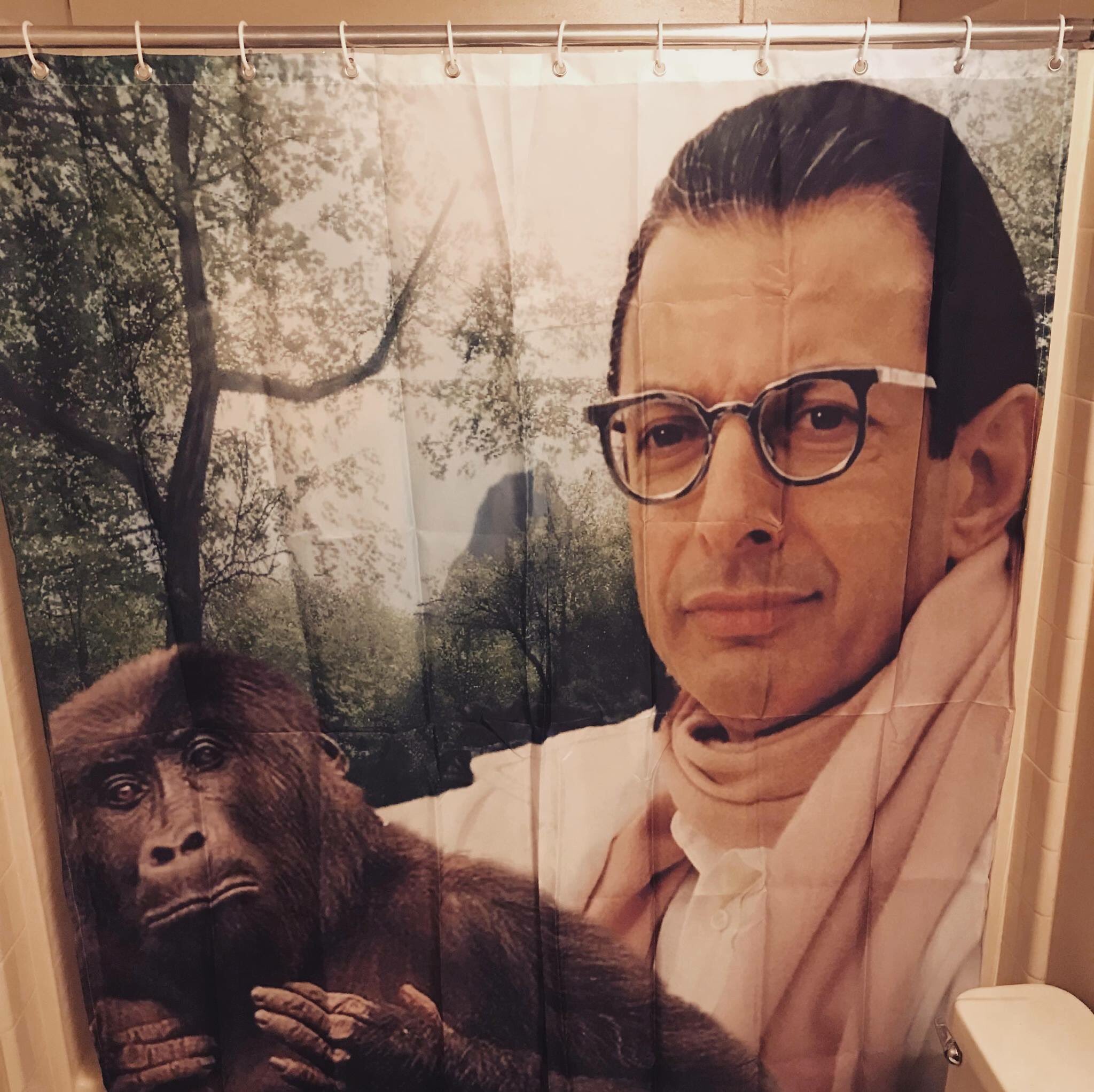 Jeff goldblum shower curtain store
