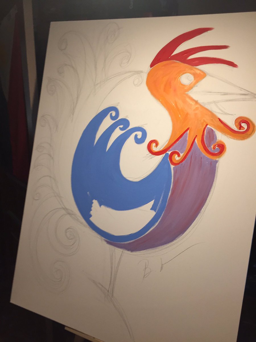 Sarimanok Drawing Plain