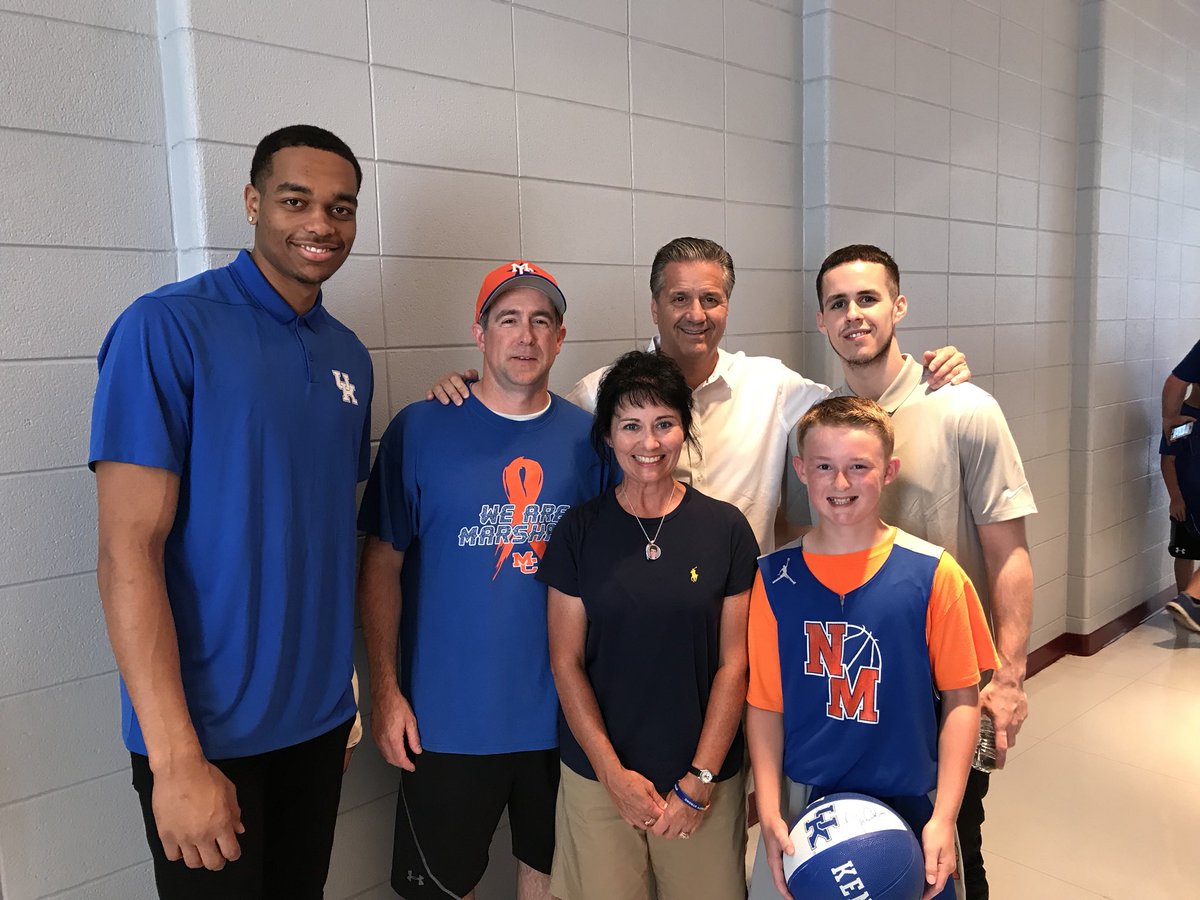 Had a chance to meet teresa, brian and maddox cope while on the tour ...