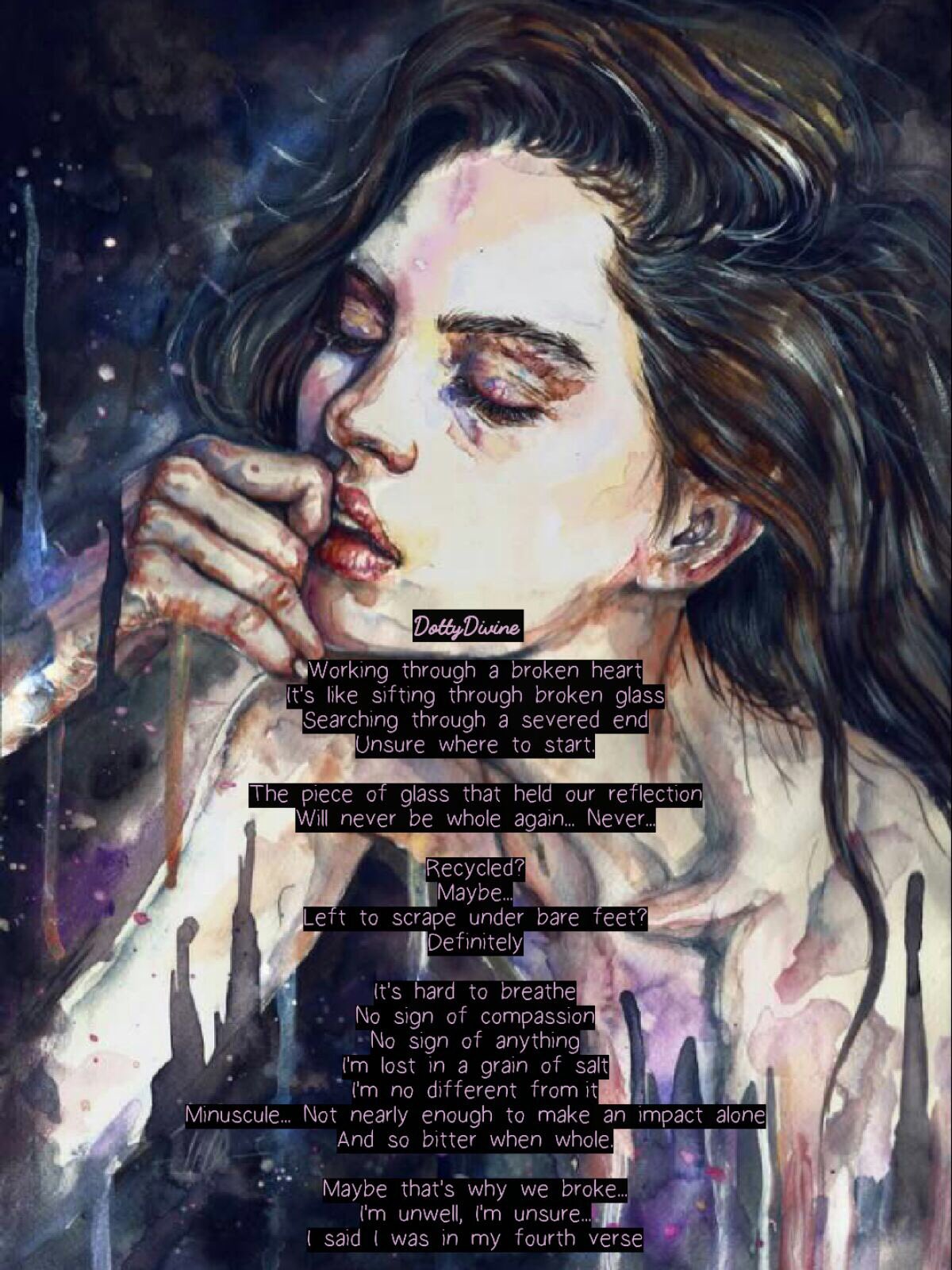 Emo Broken Heart Poems