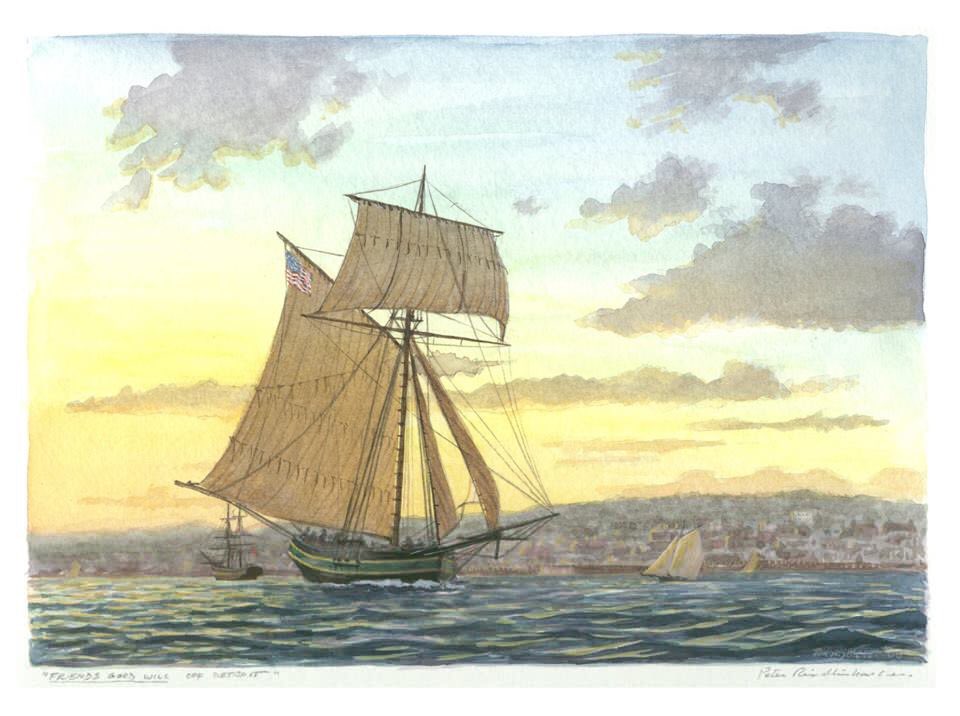 1812 : Sloop Friends Good Will Seized By British – Michigan Day by Day