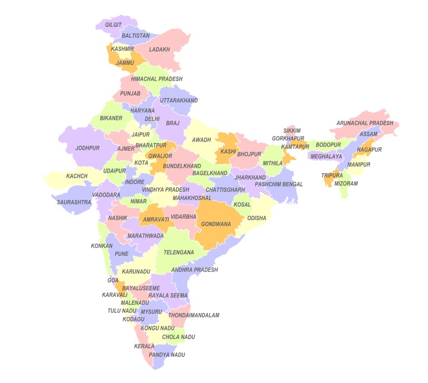 Proposed States And Union Territories Of India Wikipedia, 50% OFF