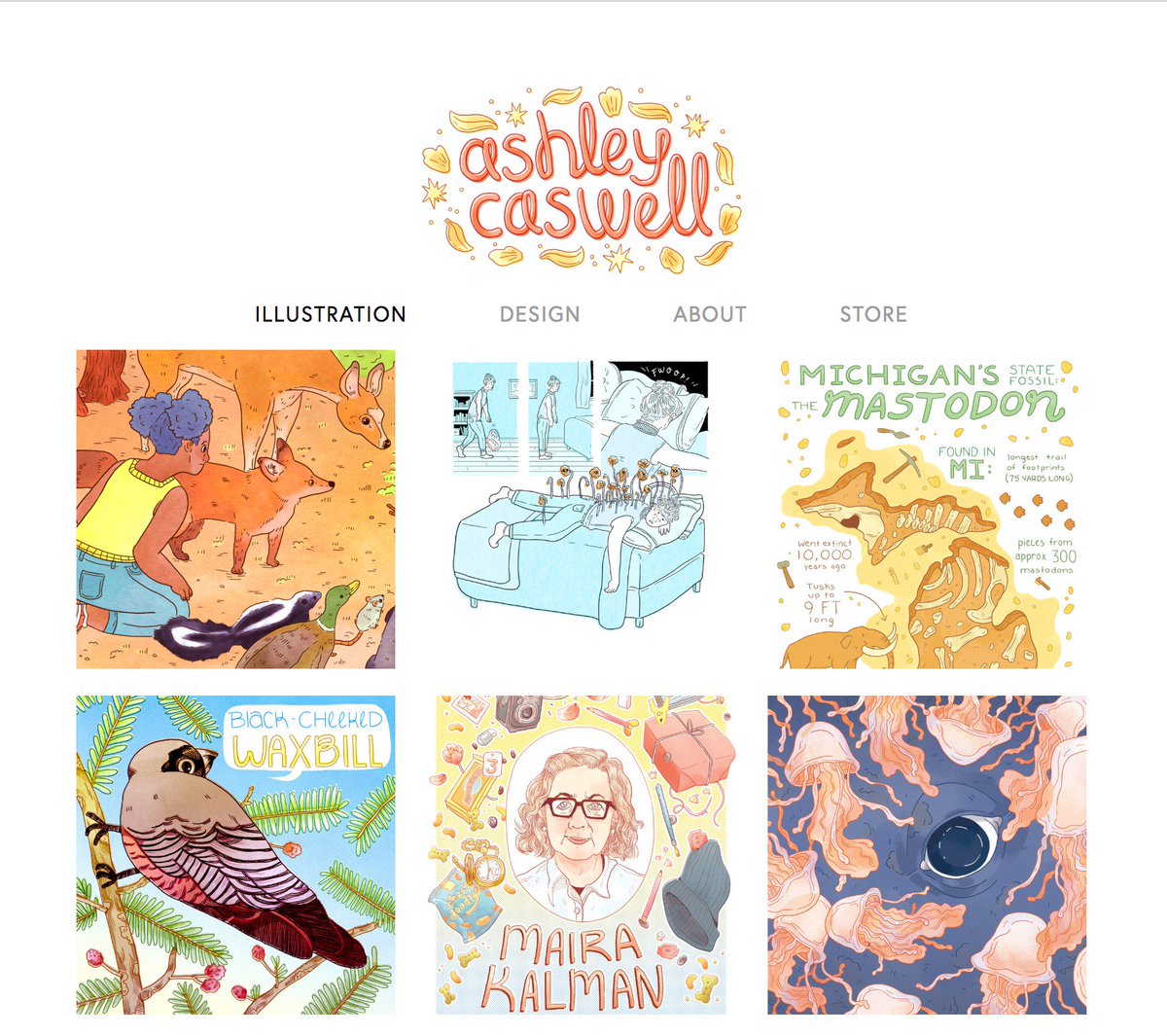 just updated my portfolio https://t.co/UiOZGOViwK 」Asher Caswellの漫画