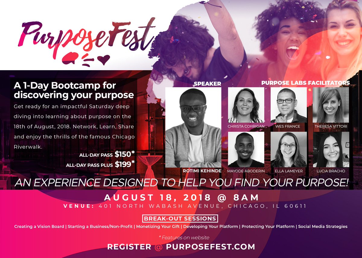 Purpose Fest (@PurposeFest) | Twitter