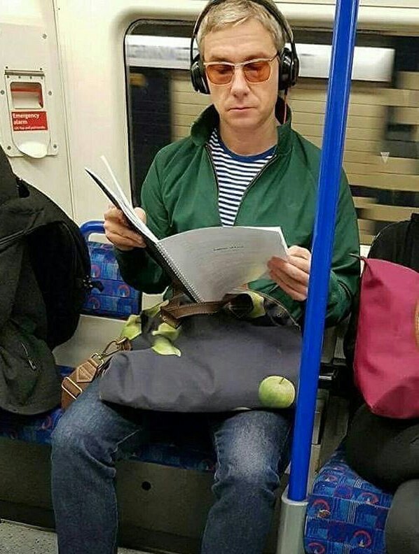 Andrew Scott And Martin Freeman