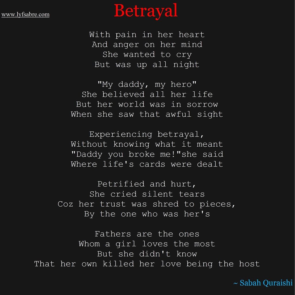 Poems About Love And Pain And Trust