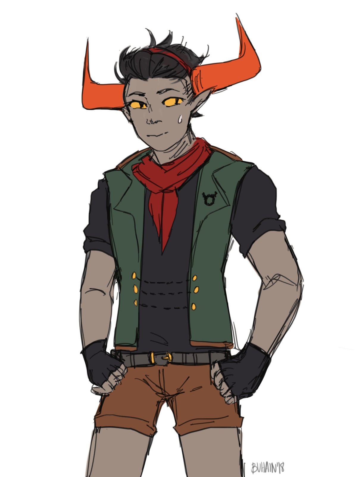 Homestuck Tavros Ancestor