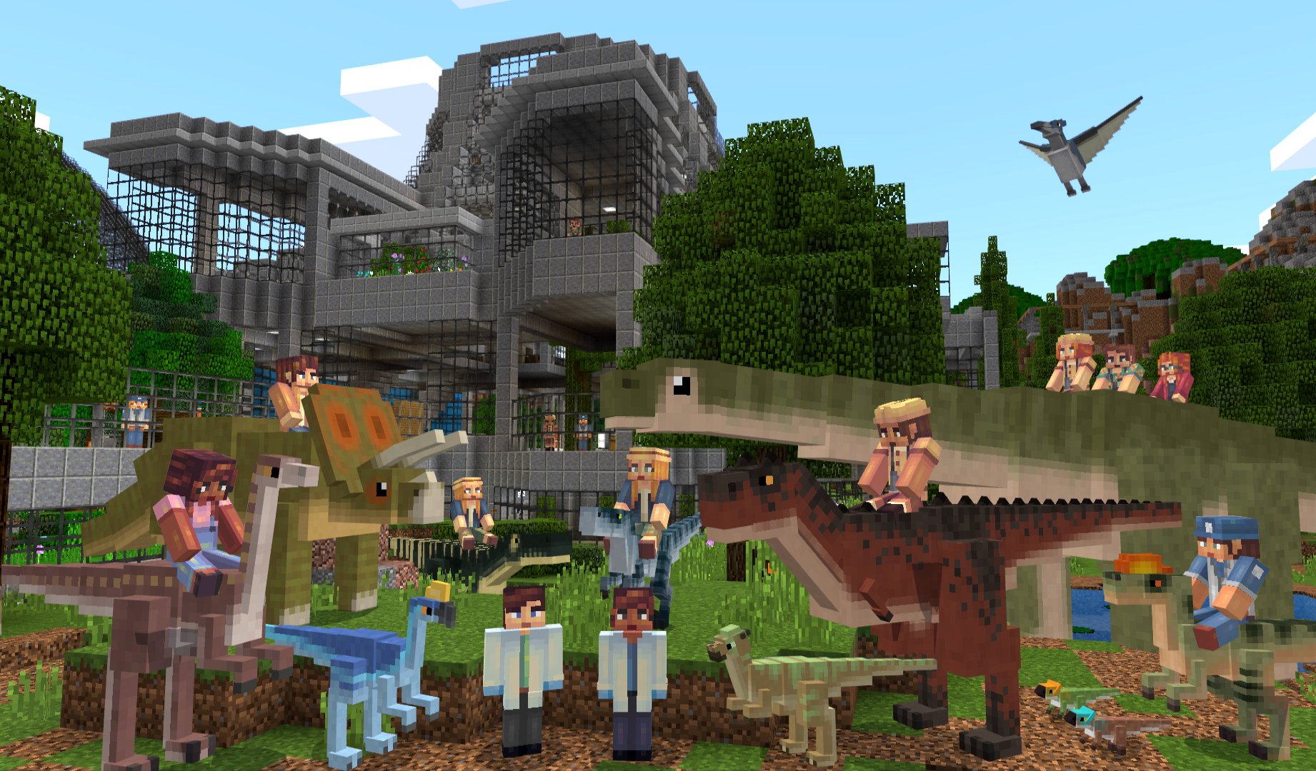 Minecraft Dinosaurs Map