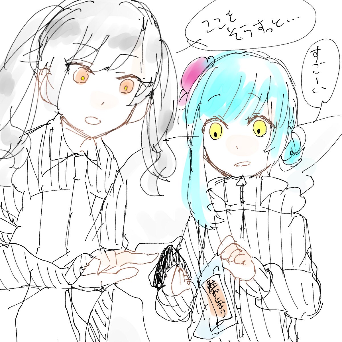 「アゴ下(勇者)さん(@evanse0803 )宅のジョシュアー君描かせていただきました! ありがとうございます( *˙ω」だし巻きの漫画