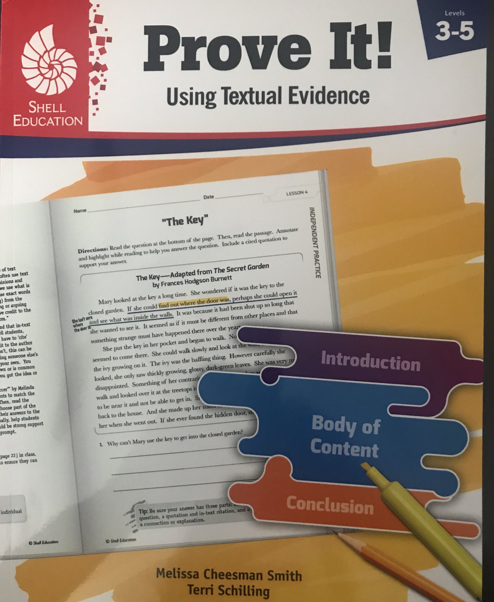Melissa Cheesman Smith on Twitter: "“PROVE IT: Using Textual Evidence ...