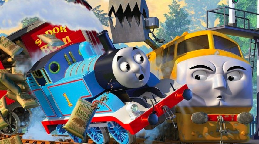 Thomas Diesel 10 Crash