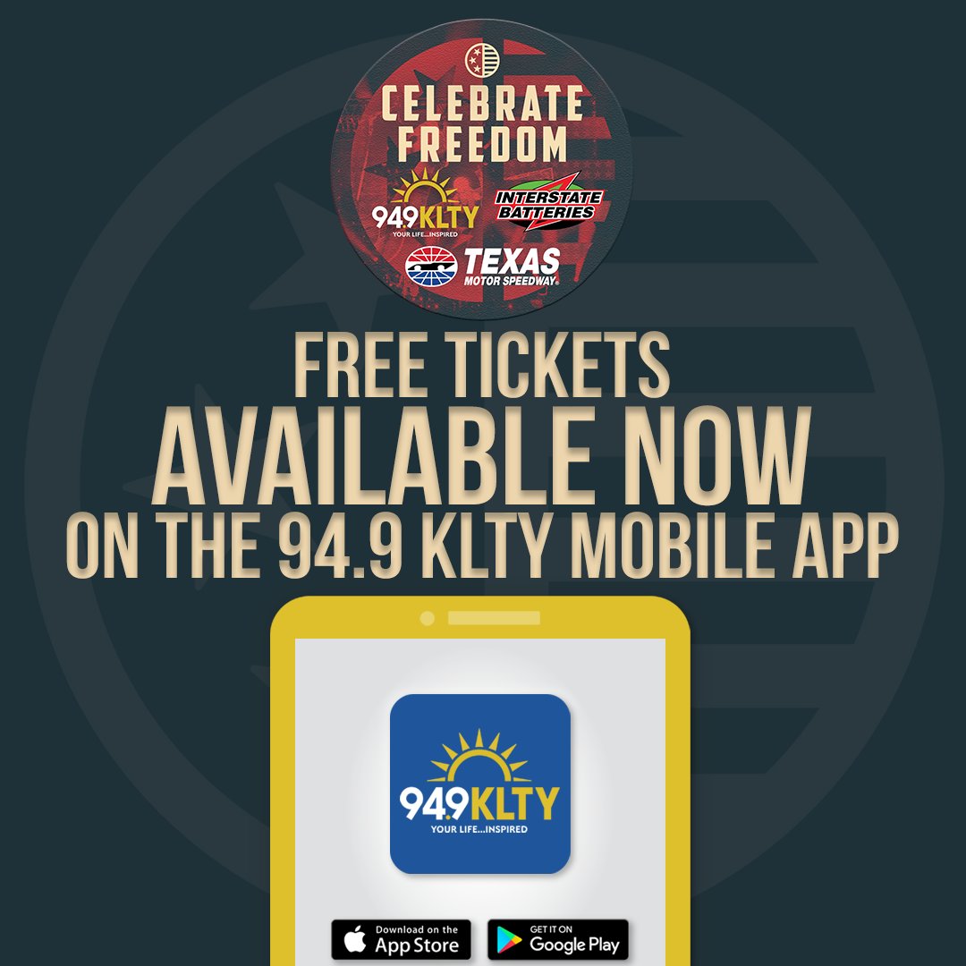94 9 Klty On Twitter Theyre Here Celebratefreedom 🎟️s Are