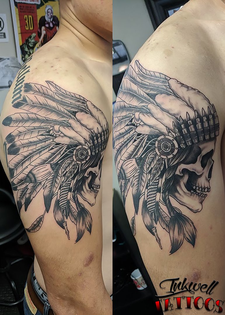 Gangster Tattoos Chest