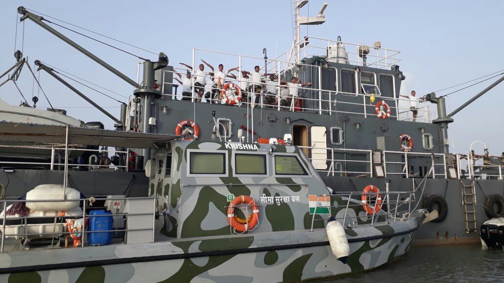 Toppers of 108 Battalion and Water Wing of in session oYogan floating ...