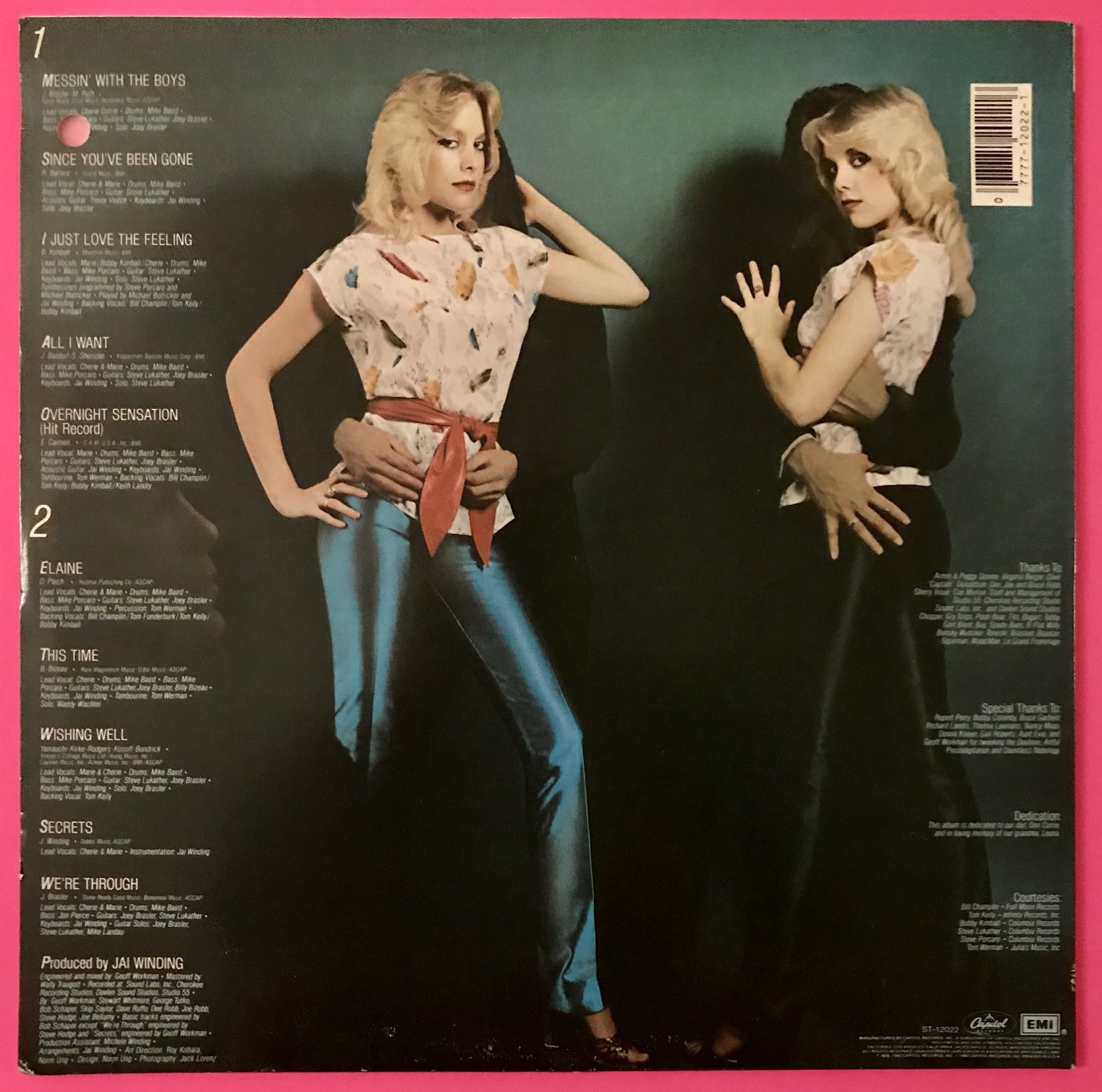 Marie And Cherie Currie