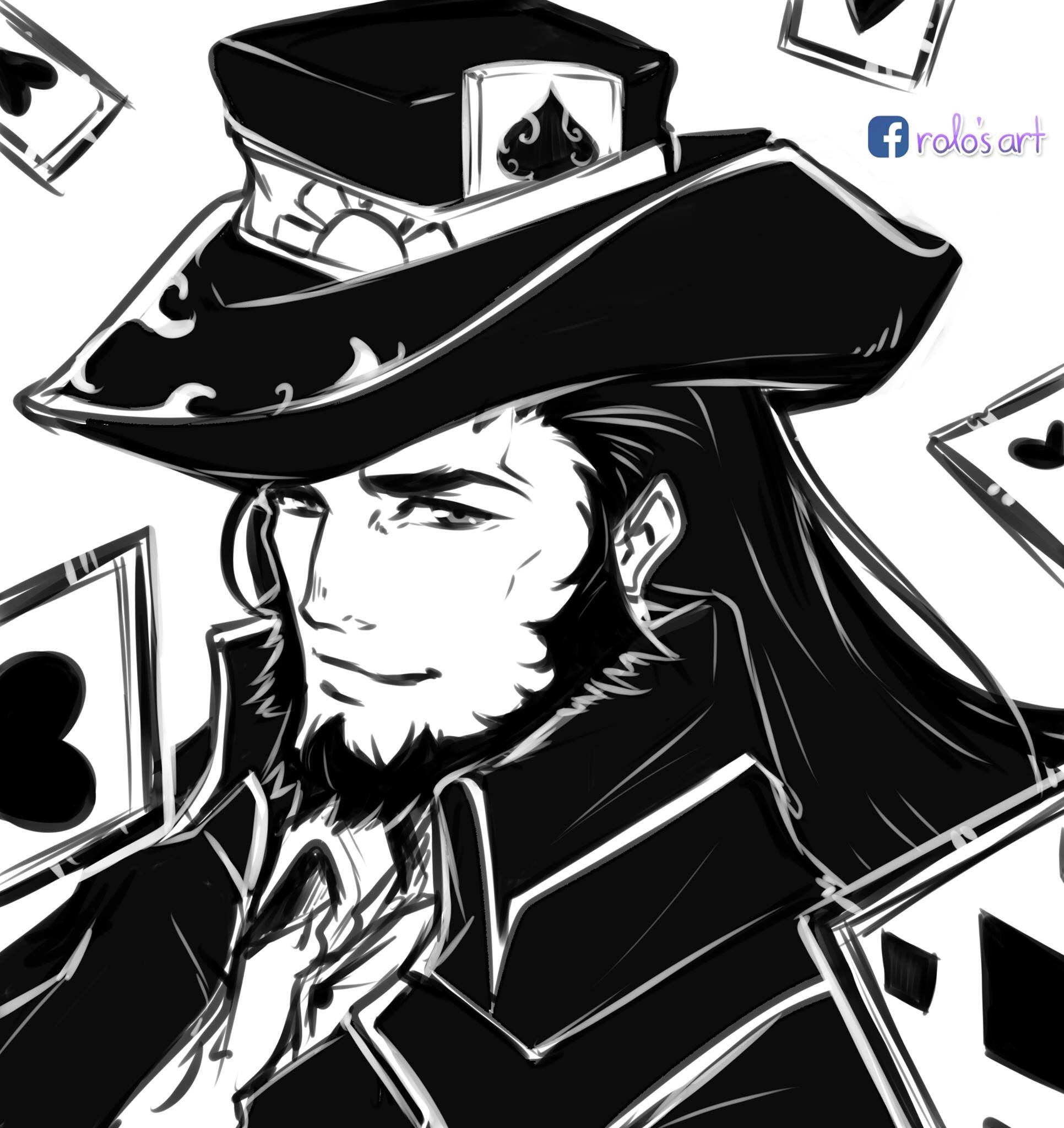 League Of Legends Twisted Fate Drawing