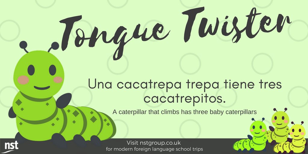 Tongue Twisters For Kids In Spanish