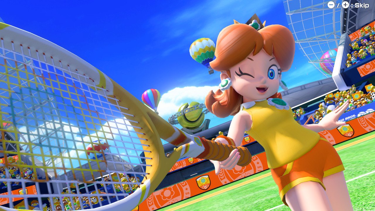 Princess Daisy Tennis